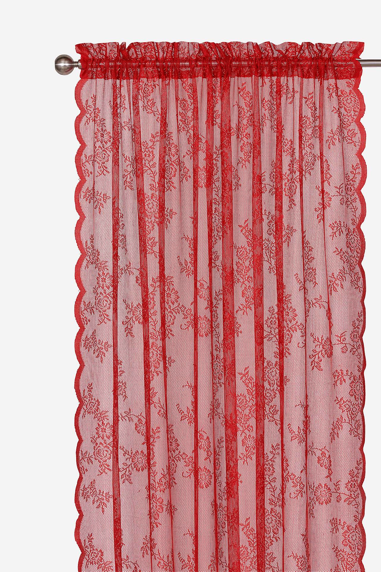 Mønstret blondegardin Rosalyn 2-pack fra Cellbes | Cellbes